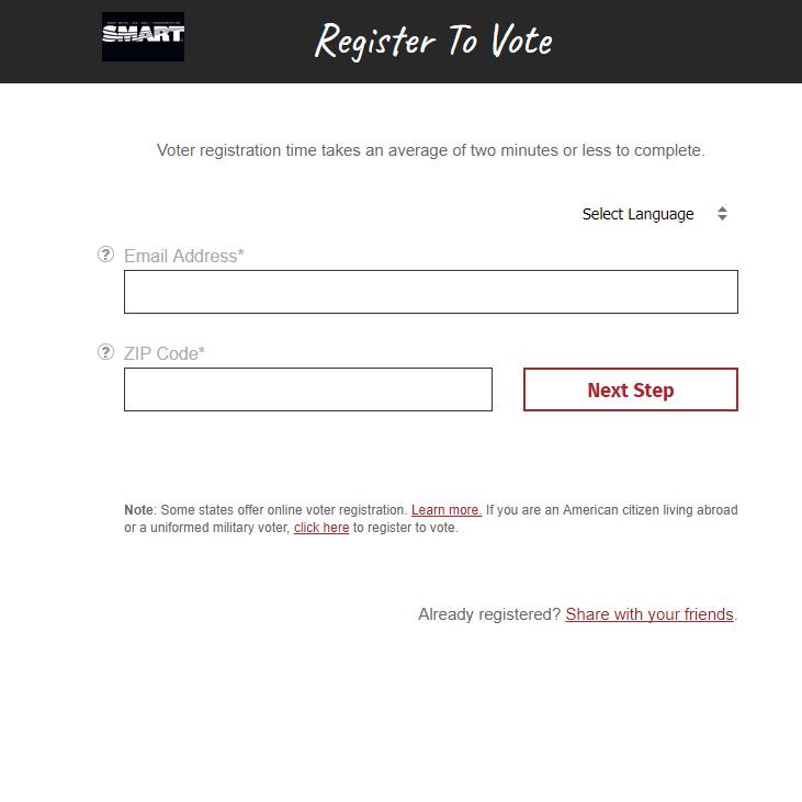 New Site To Check Your Voter Registration | SMART